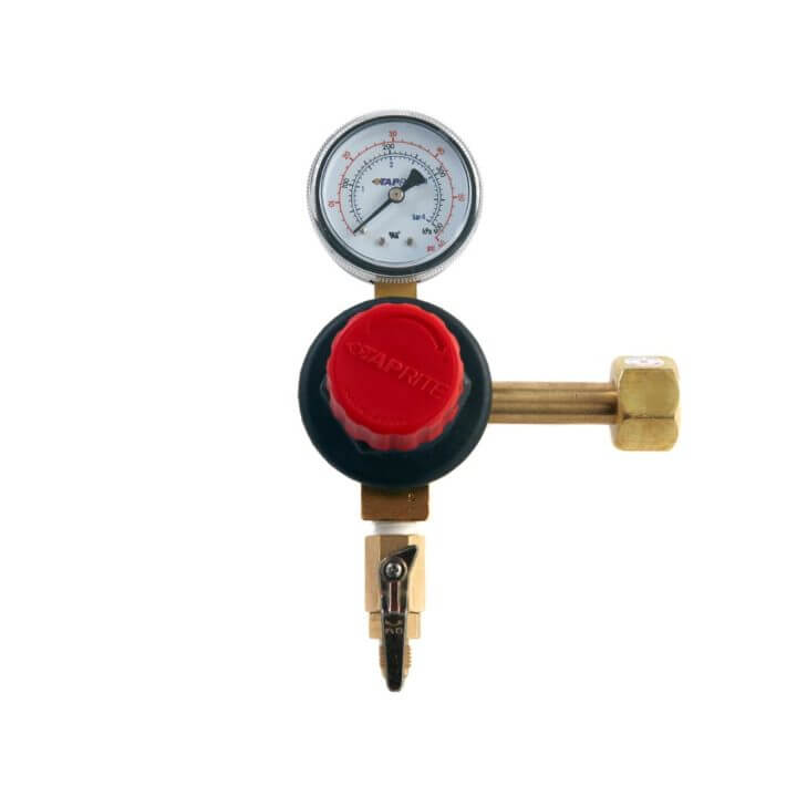 CO2 Regulator - Single Gauge - MFL Outlet - Shutoff | All Safe Global