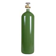 55 Cu Ft Steel Nitrogen Argon Helium Cylinder With CGA580 Valve Cap 55 Cu Ft Steel Nitrogen Argon Helium Cylinder With CGA580 Valve Cap