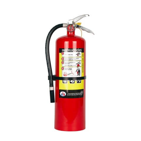 Dry Chemical 10 lb. ABC Extinguisher with Wall Hook | All Safe Global
